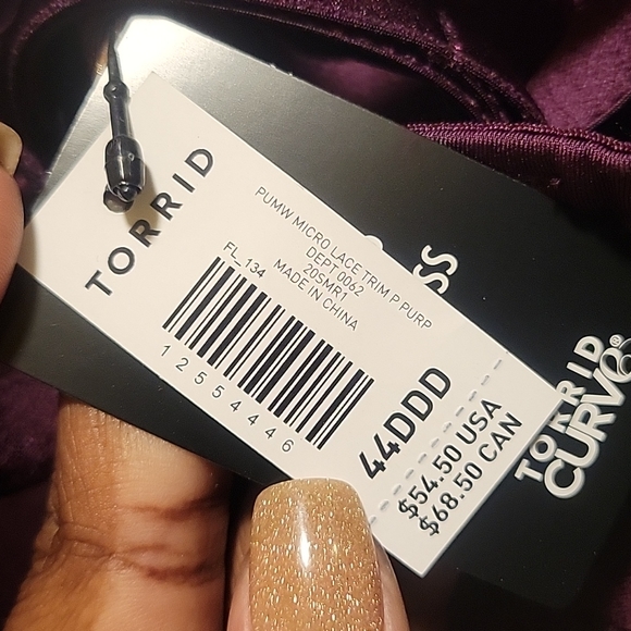 torrid | Intimates & Sleepwear | Torrid Push Up Strapless Optional Bra ...